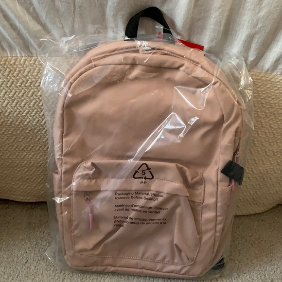 Bags | Blush Backpack With Laptop Compartment | Poshmark